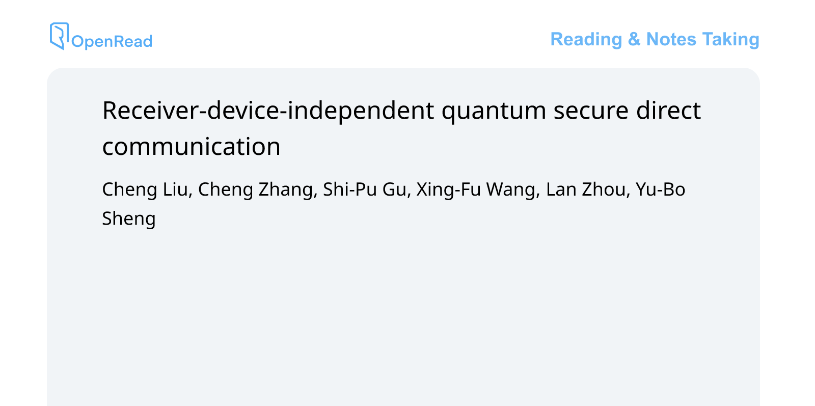 Receiver-device-independent quantum secure direct communication