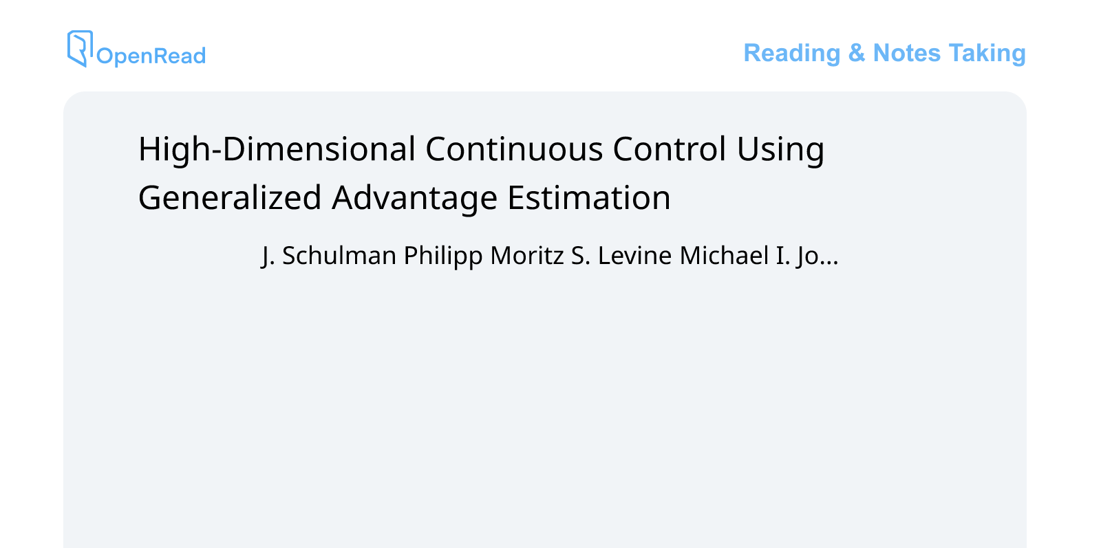 High-Dimensional Continuous Control Using Generalized Advantage Estimation