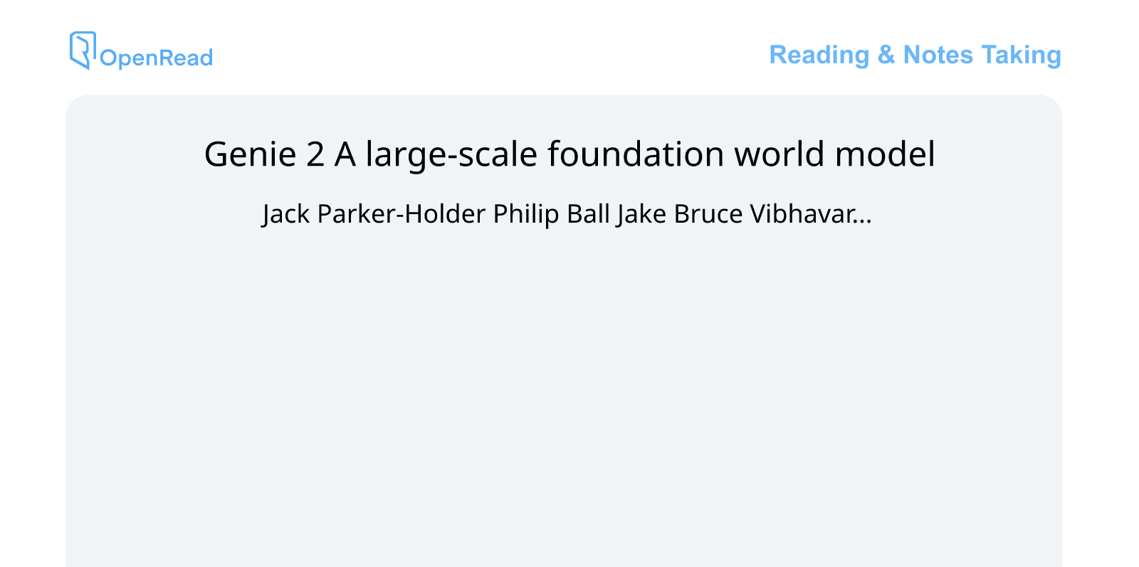 Genie 2: A large-scale foundation world model