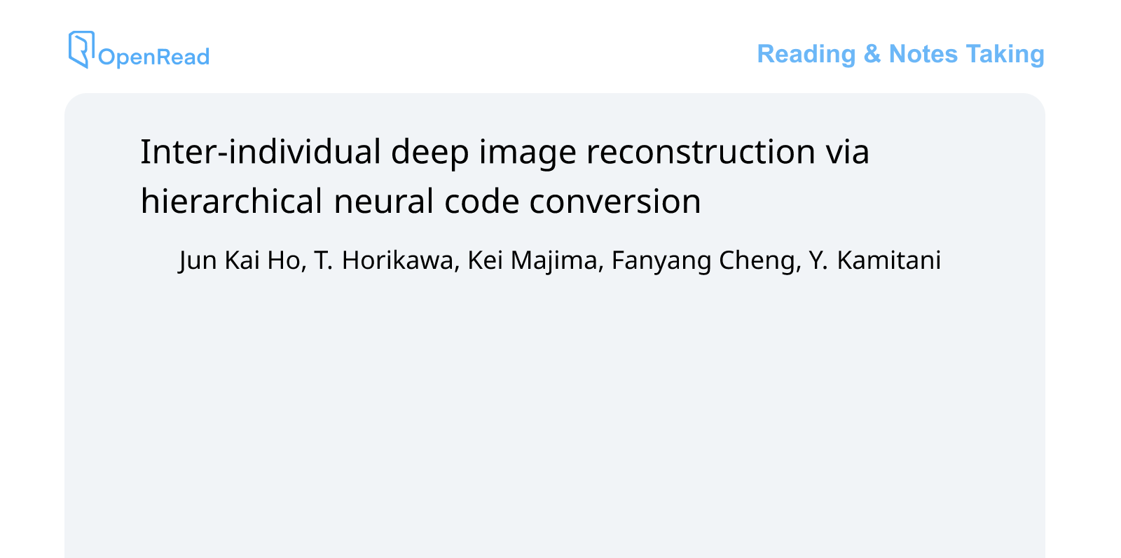 Inter-individual deep image reconstruction via hierarchical neural code conversion