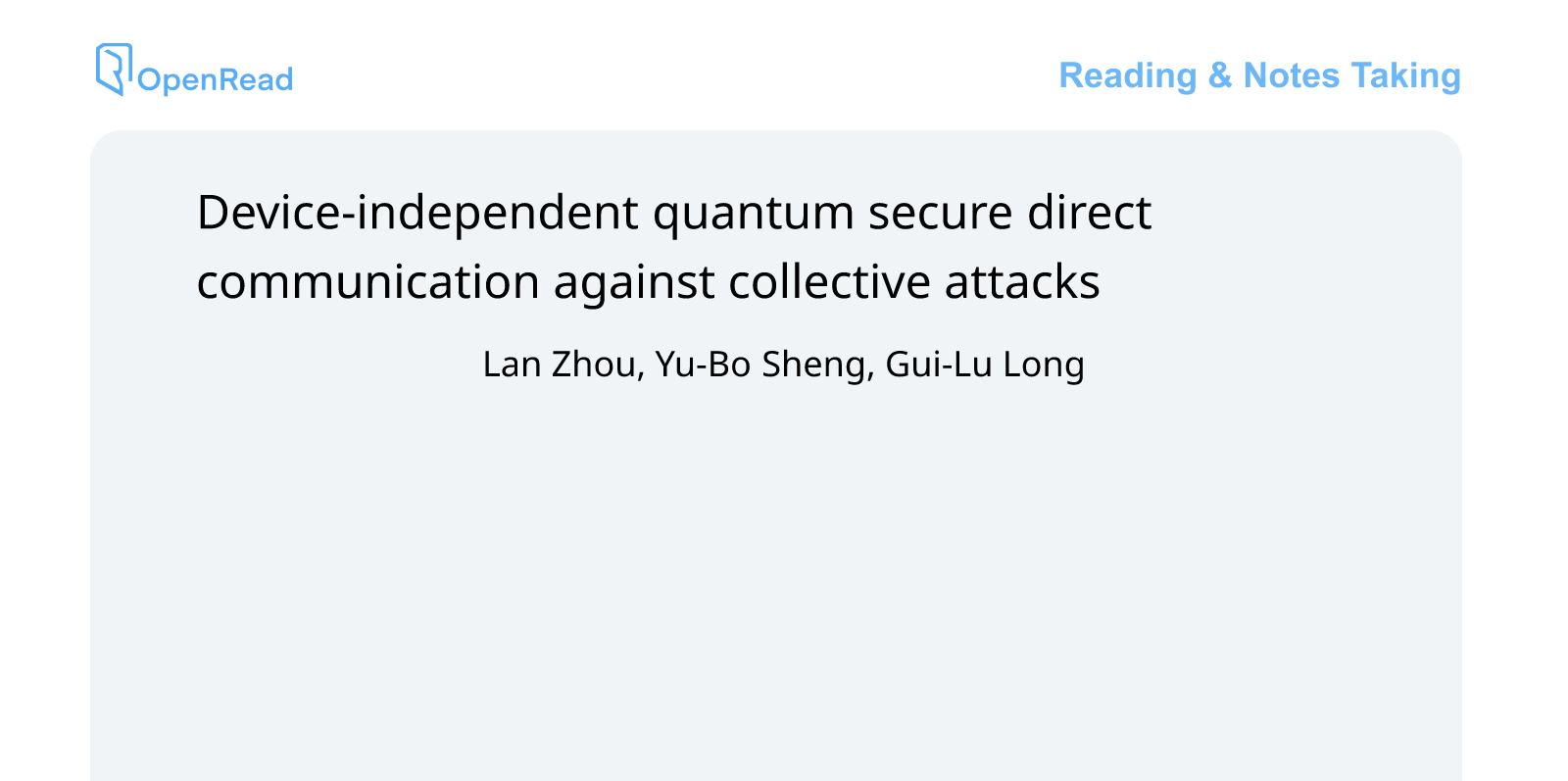 Device-independent quantum secure direct communication against ...