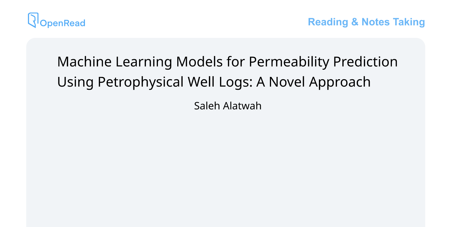 Machine Learning Models for Permeability Prediction Using Petrophysical Well Logs: A Novel Approach
