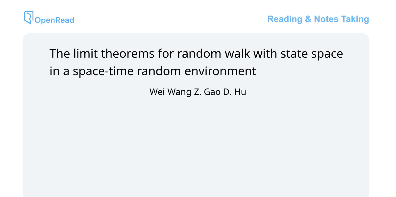 The limit theorems for random walk with state space ℝ in a space-time random environment