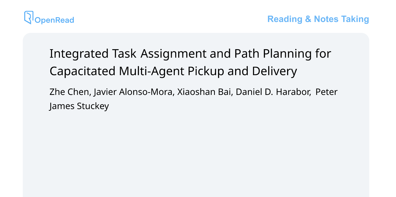 Integrated Task Assignment and Path Planning for Capacitated Multi-Agent Pickup and Delivery